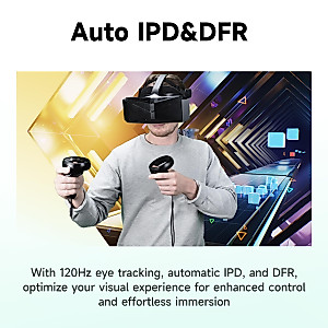 Pimax Crystal - High-Resolution Virtual Reality Headset for PC Gaming