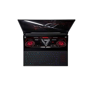 ASUS ROG Zephyrus Duo SE 15 Gaming Laptop, 15.6” 300Hz IPS Type FHD Display, NVIDIA GeForce RTX 3060, AMD Ryzen 9 5980HX, 16GB DDR4, 1TB PCIe SSD, Per-Key RGB Keyboard, Windows 10 Home, GX551QM-ES96