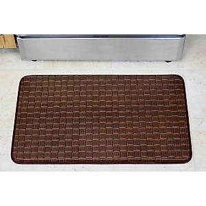 Chef Gear Playa-Obsolete Anti-Fatigue Kitchen Mat, 18 x 30, Mocha