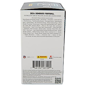 2024 Panini Donruss Holiday Football Trading Cards Blaster Box