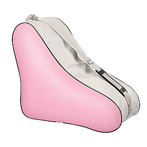 BESPORTBLE 1Pc Roller Skate Bag Skating Bag with Zipper Portable Large Capacity Triangle Bag Cloth Skate Shoe Bag for Sports Outdoor Ice Skating Bag for Girl Women