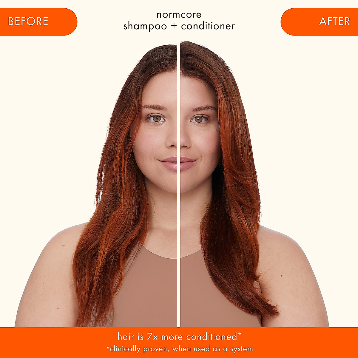 amika normcore signature shampoo, 500ml