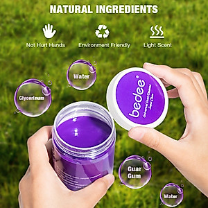 bedee Car Cleaning Gel Cleaning Putty: 2023 Upgraded Keyboard Cleaner Gel 3 Pack High Efficient Cleaning Reusable No Sticky Hands Dust Cleaning Gel for Car Interior Air Vent Keyboard Camera Printer