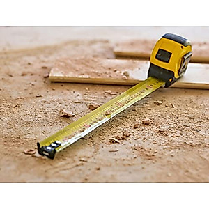 STANLEY FATMAX Tape Measure Blade Armor 8 M Metric Shock Resistant with Mylar Coating and Cushion Grip 0-33-728