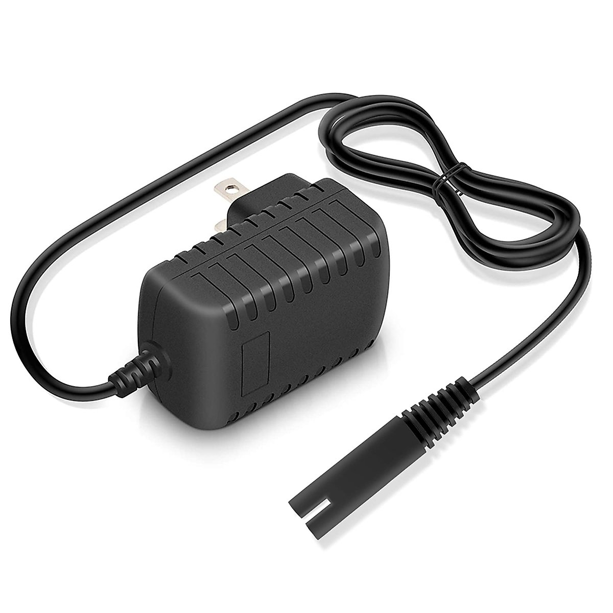 Replacement for Waterpik Charger Compatible with WP360 WP360W WP462 WP462W WP450 WP450W Power Cord 【Two Prong Adapter】