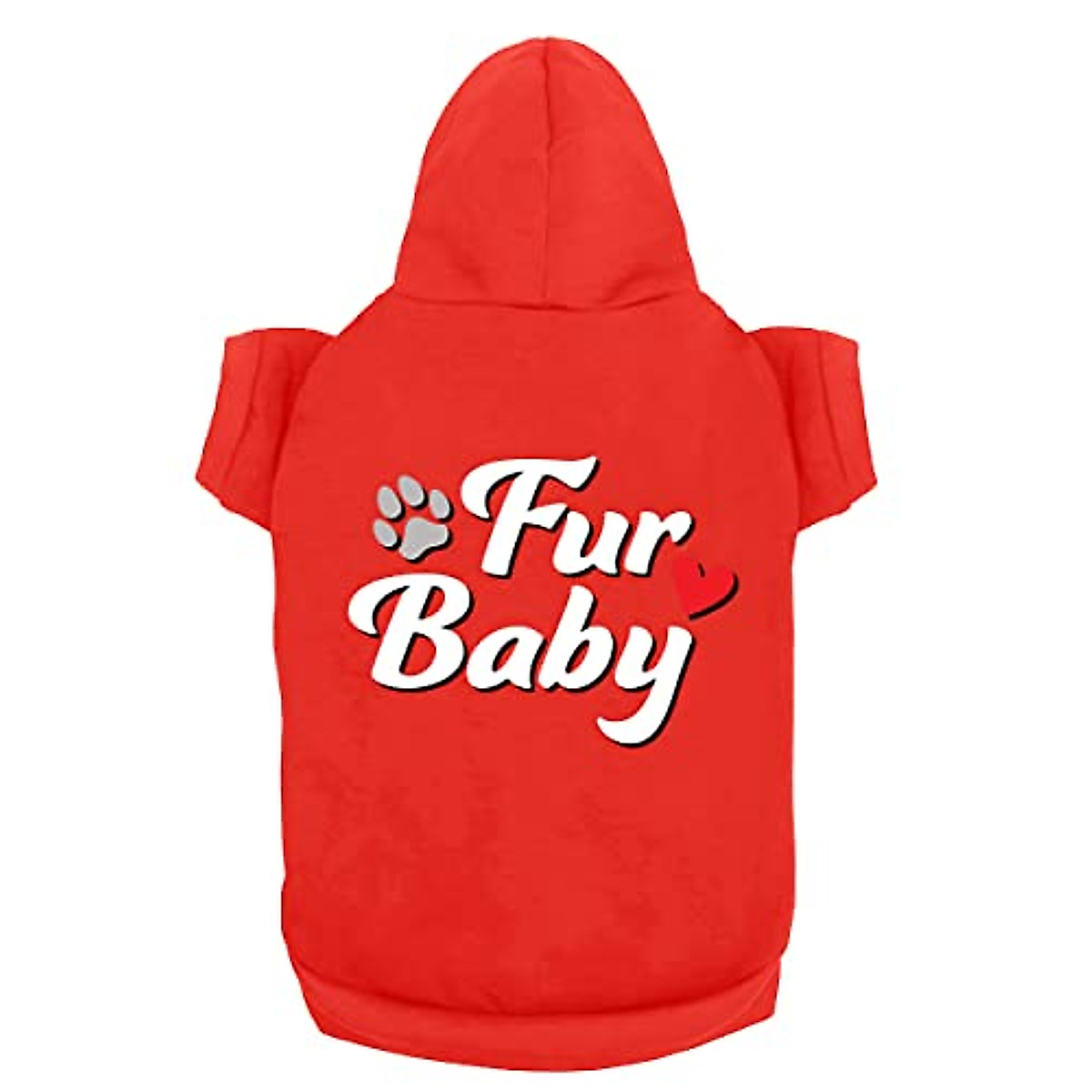 Apparelyn Classy Fur Mama Fur Baby Dog or Cat Matching Pet and Owner Hoodie Sweatshirt Set
