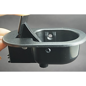 Shenzhen LangTao Bang International Trade Co., Ltd. (Pack of 2 Pcs) Replacement Intelligent Recliner Reclining Sofa/Lounge Chair Couch Release Lever Handle,Black, ABS Hard Plastic