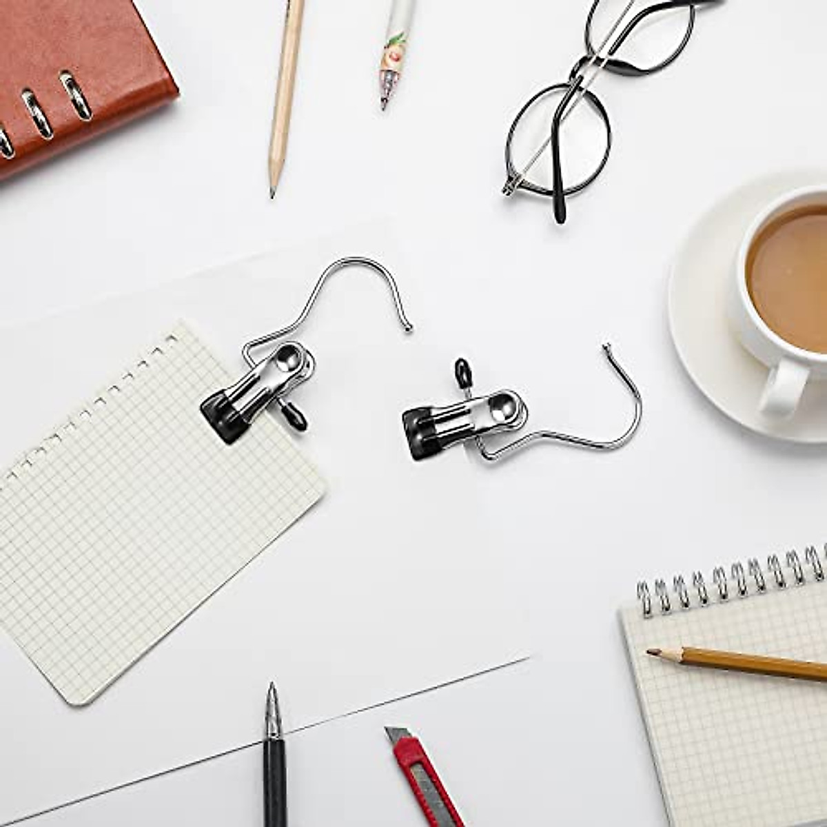 Frezon 15 Pack Boot Hanger Legging Organizer for Closet, Boot Holder, Hanging Clips, Portable Multifunctional Hangers Single Clip Space Saving for Jeans, Hats, Tall Boots, Towels(Black)