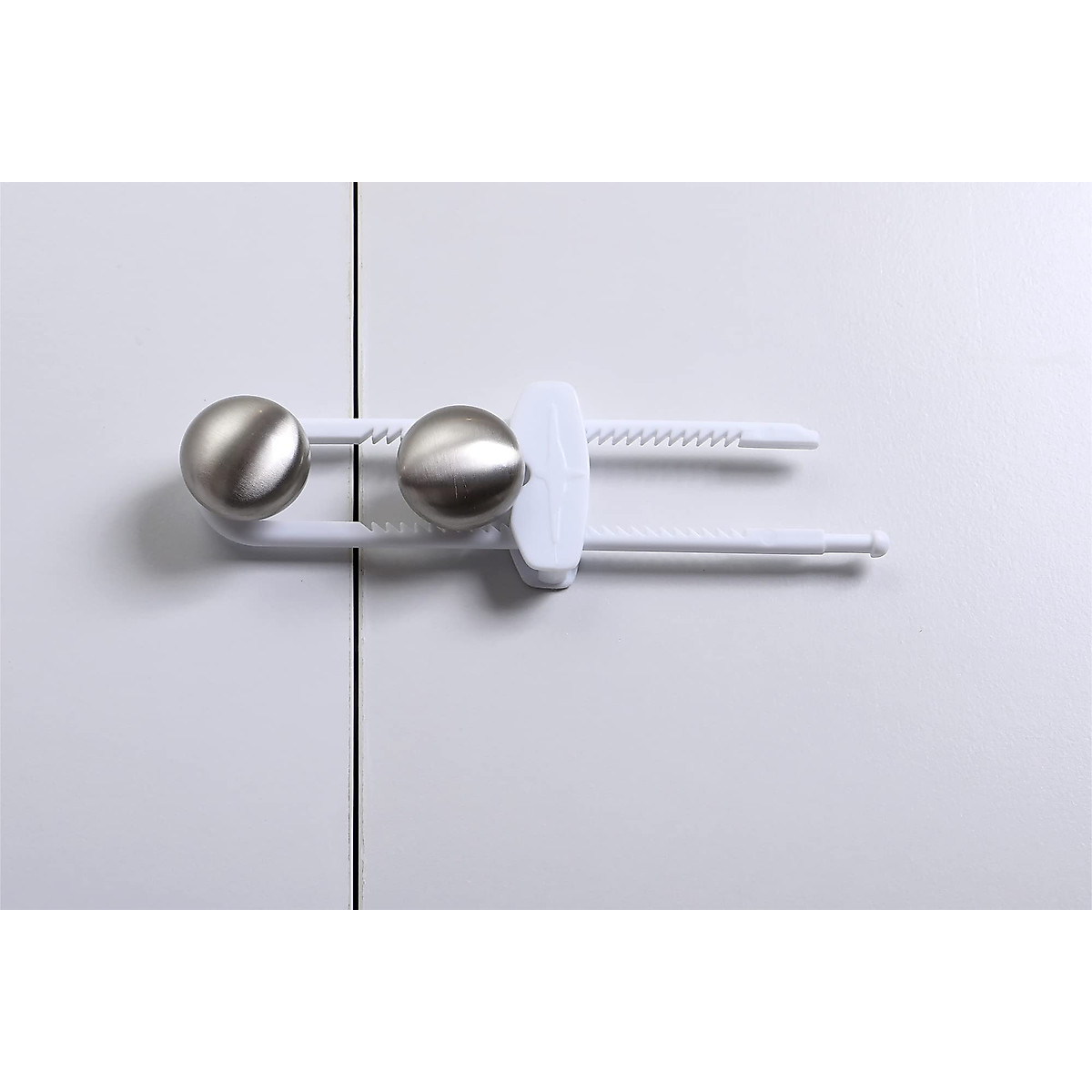 Dreambaby Sliding Cabinet Child Safety Locks - U Shaped for Knobs and Handles