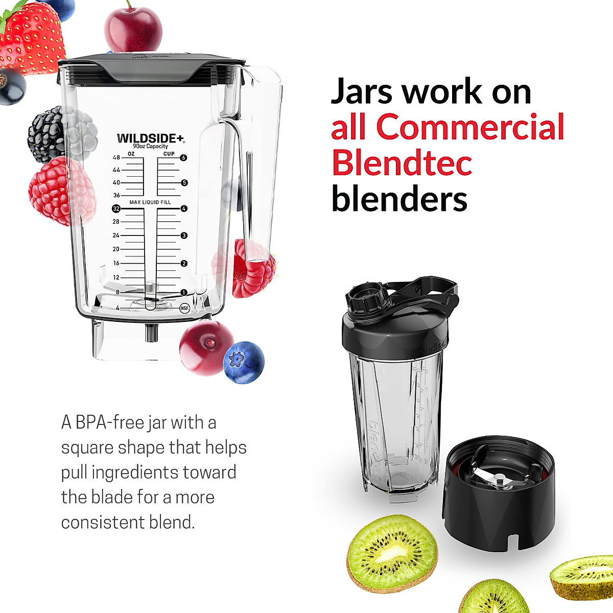 Blendtec Stealth Nitro - Commercial-Grade, Jarless Blender with Sound Enclosure - Black