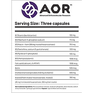 AOR Advanced B Complex, 90 CT