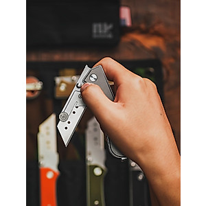 NUKNIVES Knife Blades for U23 Kumpanter Folding Utility Knife, Utility blades