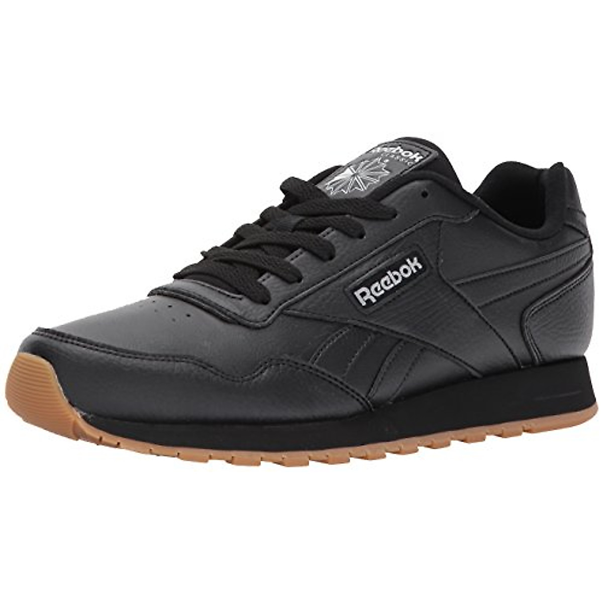 Reebok Men's Classic Harman Run Sneaker, Black/Gum, 13
