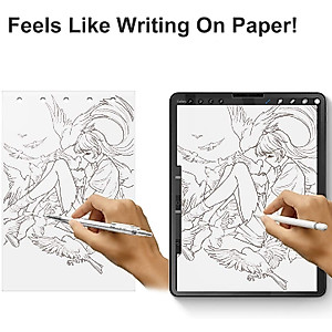 [2 Pack] Paper Screen Protector for iPad Pro 11inch (2022-2018), iPad Air 5th/Air 4th Generation (2022/ 2020, 10.9 Inch), Matte Screen Protector for iPad Air 5/ Air 4/ Pro 11 (2022-2018)- Anti Glare