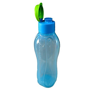 Tupperware Aquasafe Flip Top Bottle 1 L Each, Multicolor Set Of 4