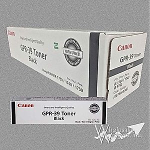Canon (GPR-39) imageRUNNER 1730 Black OEM Toner Standard Yield (15,100 Yield)