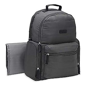 Eddie Bauer Places & Spaces Lake Diaper Backpack, Grey