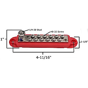 Fastronix 12 Terminal Power and Ground Distribution Block Kit
