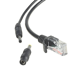 DSLRKIT Active PoE Splitter Power Over Ethernet 48V to 5V 2.4A Compliant IEEE802.3af