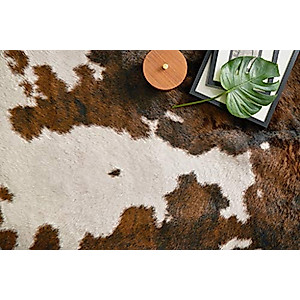 Loloi II Grand Canyon Collection GC-05 Beige/Brown, Transitional 5' x 6'-6" Area Rug