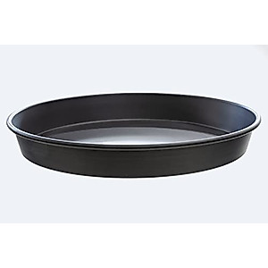 LloydPans Kitchenware 14 Inch by 2 Inch Deep Dish Pizza Pan, Pre-Seasoned, Stick Resistant