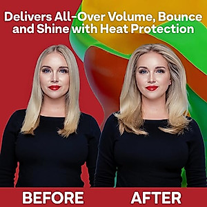 Colorproof Super Plump Whipped Bodifying Hair Mousse 7.5 Fl. Oz. Color-ProtectingMousse for Hair Volume, White Nectarine, Peony & Citrus Scent