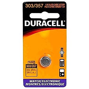 DURACELL Du303/357-3Pk Products Button Cell Silver Oxide Calculator & Watch Battery
