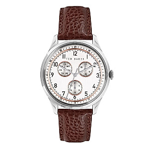 Ted Baker DAQUIR Multi Men's Brown Leather Strap (Model: BKPDQS104)