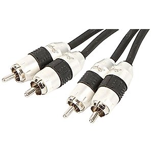 Stinger SI826 6-Foot 2-Channel 8000-Series Audiophile Grade RCA Interconnect Cable