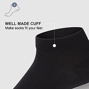 wernies No Show Men Socks, Low Cut Ankle Sock, Men Short Socks Casual Cotton Socks Size 6-10