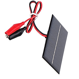 Solar Panel, Module Portable DIY Polysilicon Solar Charger for Toys Lights Solar Lights Solar Displays 3.7V Battery