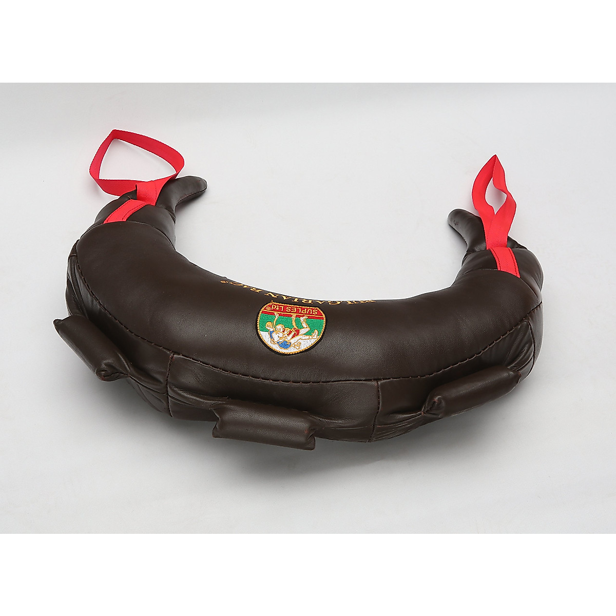 Bulgarian Bag - Genuine Leather (30 lb.) (Fitness, Crossfit, Wrestling, Judo, Grappling, Functional Training, MMA, Sandbag), Medium