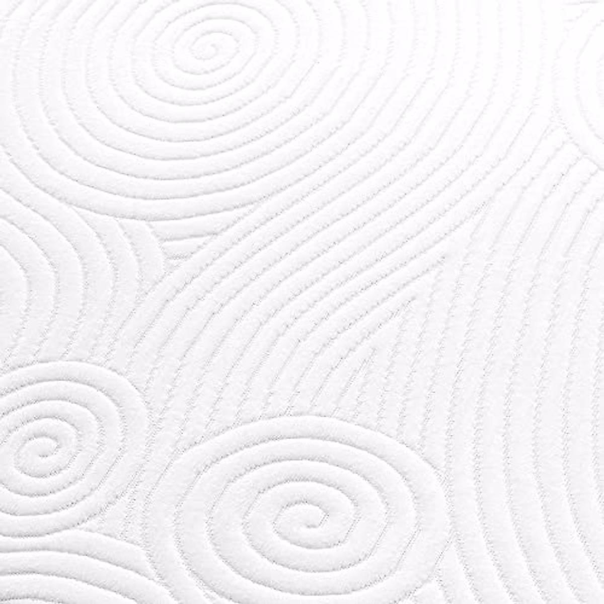 Mellow 8 Inch Cooling Gel-Infused Memory Foam Bed Mattress, Medium Firm Sleep and Breathable Fabric Cover, Queen, Mattress in A Box, Blue