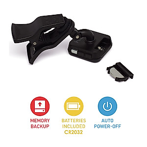 KLIQ UberTuner - Professional Clip-On Tuner for All Instruments (multi-key modes) - with Guitar, Ukulele, Violin, Bass & Chromatic Tuning Modes (also for Mandolin and Banjo)