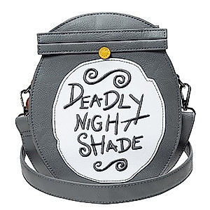 Loungefly Disney The Nightmare Before Christmas Deadly Night Shade Exclusive Crossbody Purse