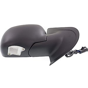Kool Vue Left & Right Power Non-Heated Door Mirrors Compatible With Ford Explorer 1995-2001 With Puddle Lamp Textured Pair