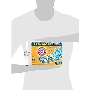Arm & Hammer Plus OxiClean Powder Laundry Detergent, Fresh Scent, 45 Loads