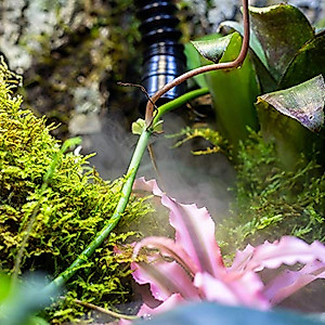 REPTI ZOO 4L Reptile Fogger Mister Tank Reptile Terrariums Humidifier Digital Tank Timing Terrarium Humidifier Smart Touch Screen Adjustable Fogger for Reptiles Amphibians Herps