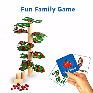 Skillmatics Educational Game - Newton's Tree, Balancing, Stacking, Strategy and Skill-Building Game, Gifts for Ages 6 and Up