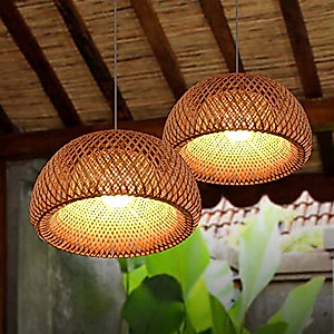 ALREMO Asia Bamboo Lantern Restaurant Hallway Lantern Living Room Teahouse Bamboo Lantern