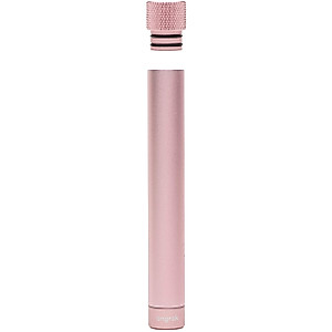 ONGROK Premium Storage Tube | Airtight Aircraft Grade Aluminum Metal, Pocket-Sized Opaque Holder (Rose Gold)