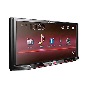 Pioneer MVH-300EX Double Din Digital Multimedia Video Receiver with 7" WVGA Touchscreen Display Built-in Bluetooth