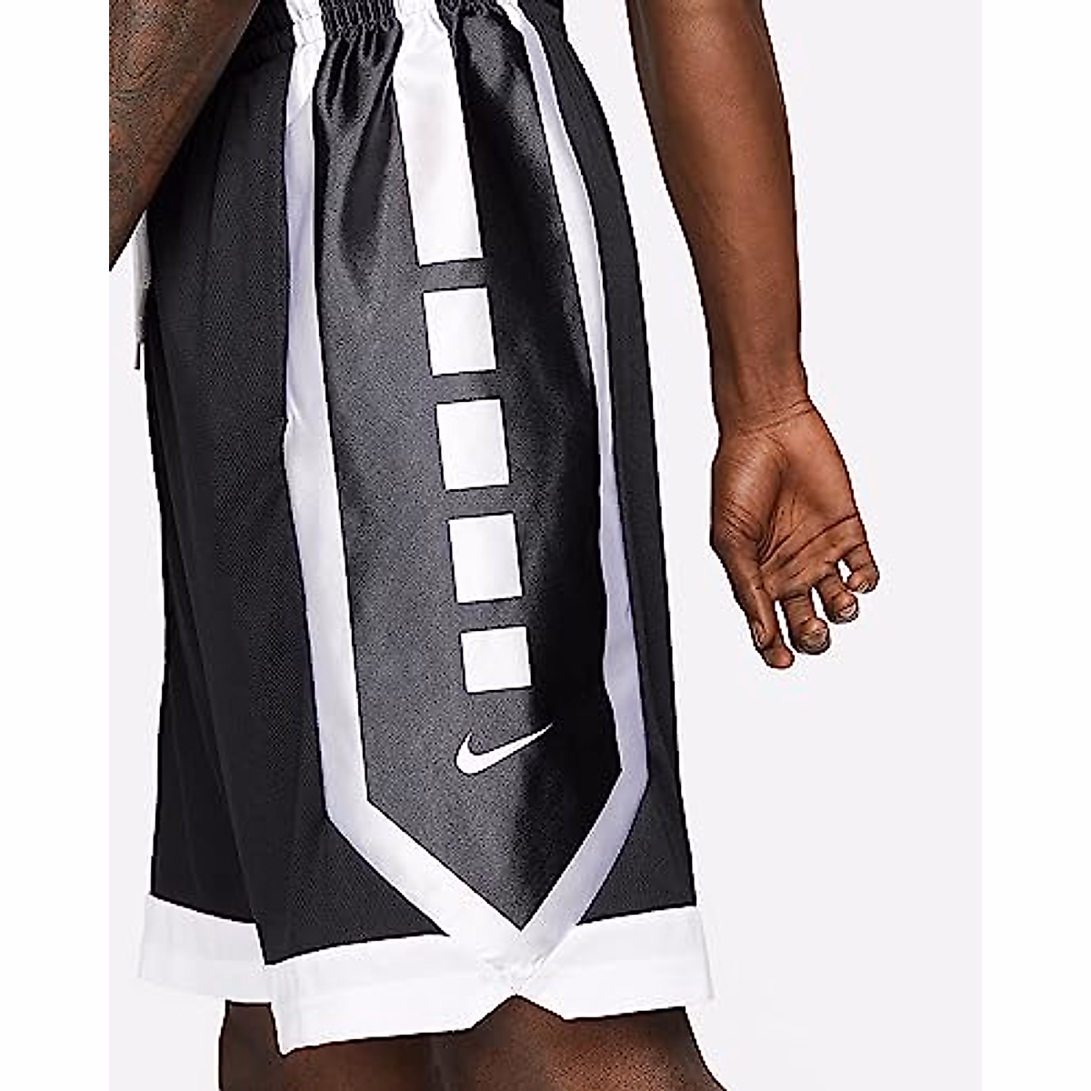 Nike Dri-FIT Elite Men's Basketball Shorts Size - M Black/White