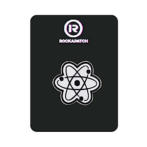 Atom Embroidered Iron On Patch