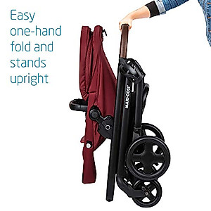 Maxi-Cosi Tayla Stroller, Modular Lightweight Stroller Seat, Parent or World Facing, Essential Red