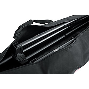 Gator Cases Stand Carry Bag with 50" Interior; Holds (2) Speaker, Microphone or Lighting Stands (GPA-SPKSTDBG-50),Black