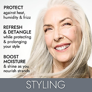 ion Humidity Defying Serum, Paraben-Free, Vegan, Anti-Frizz, Smoothing, Oil-Free, Thermal Heat Protectant