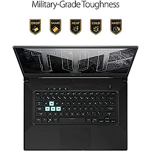 ASUS 2022 TUF Dash 15.6" Ultra Slim Gaming Laptop 144Hz FHD IPS Intel 4-Core i7-11370H NVIDIA GeForce RTX 3050TI 40GB DDR4 1TB NVMe SSD WiFi AX HDMI2.0 RJ-45 Thunderbolt4 Windows 11 Pro w/ RE USB