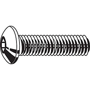 #8-32 x 7/16" 18-8 Stainless Steel Button Socket Head Cap Screw, 100 pk.