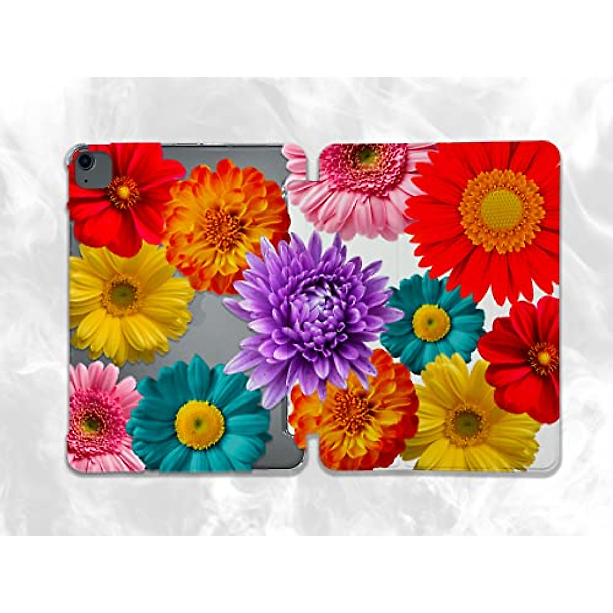 Cute Flowers Nature Plants Art case Compatible with iPad Mini Air Pro 7.9 8.3 9.7 10.2 10.9 11 12.9 inch Pattern Cover New 2022 2021 Trifold Stand 3 4 5 6 7 8 9 Generation 494 (10.2" 7/8/9 gen)